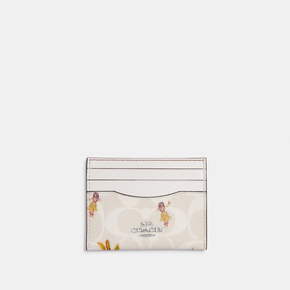 Coach | Accessories | Nwt Coach Outlet Slim Id Card Case In Signature ...